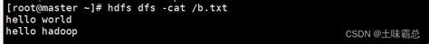 hdfs的xshell基本操作 xshell查看hdfs内容 csdn博客