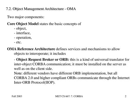corba common object request broker architecture ppt download
