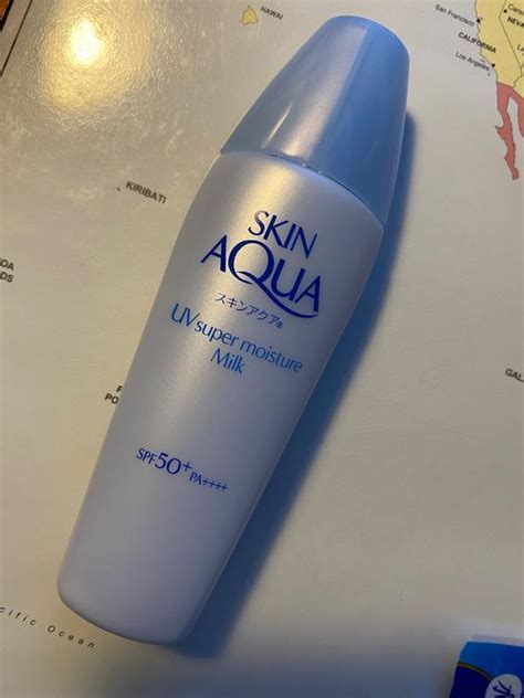 Rohto Skin Aqua Super Moisture Milk Sunscreen Spf50 Pa 40ml