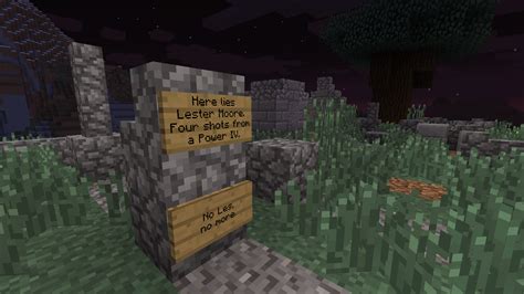 Tombstone Rminecraft