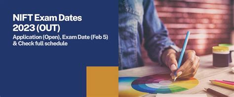 Nift Exam Dates 2023 Out Application Exam Date Sunstone Blog