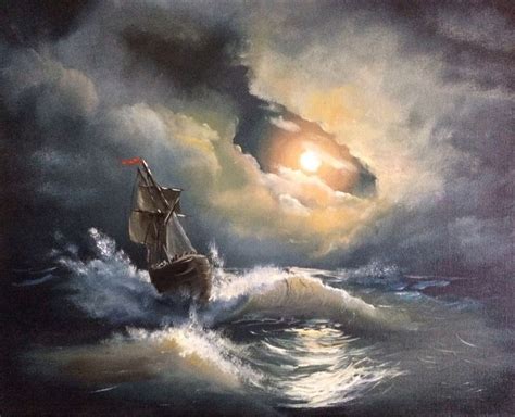 Картина маслом Лунная ночь в интернет магазине на Ярмарке Мастеров Картины Ростов на Дону