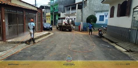 Prefeitura Continua Realizando A Higienização E Limpeza Das Ruas Como