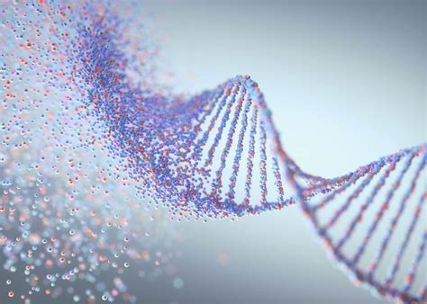 Colorful Dna Molecule Structure Of The Genetic Code Genetic Sy