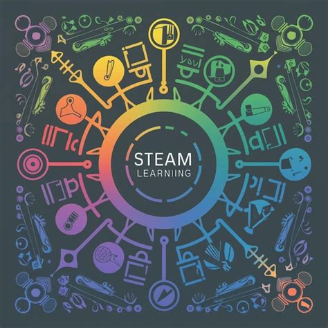 steam learning illustrate premium ai generated image