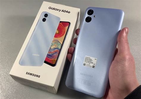 Smartphone Samsung Galaxy A04e 64GB 4G Octa Core 3GB RAM 6 5 Câm