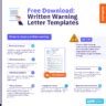 Written Warning Letter Your Guide Free Templates AIHR