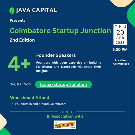 Java Capital On Linkedin Startup Entrepreneur Opportunity
