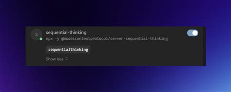 sequential thinking mcp structured problem solving assistant · enlighter