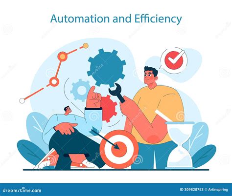 Optimizing Workflow With Automation A Vibrant Portrayal Of Efficiency