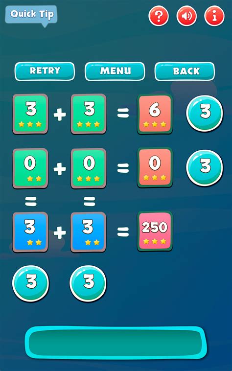 Math Game Ui Design On Behance
