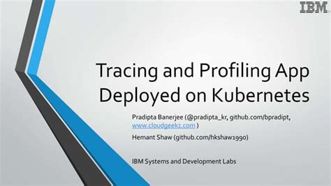 Distributed Tracing Meetup 9th Jun2018 Ppt