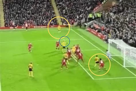 The Images Var Didnt See Of Wolves Disallowed Winner At Liverpool