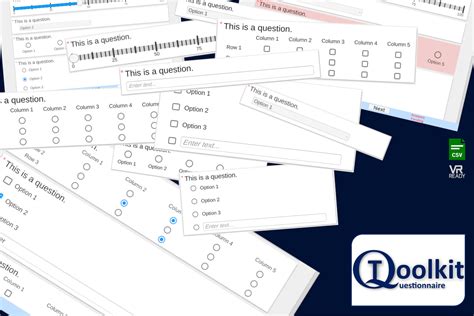 QuestionnaireToolkit GUI Tools Unity Asset Store