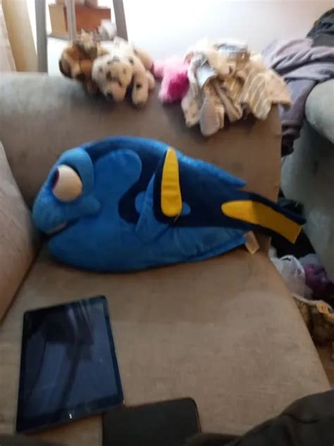 Large Disney Store Pixar Finding Nemo Dory 18 Soft Plush Toy Sparkle