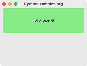 Tkinter Label Width And Height