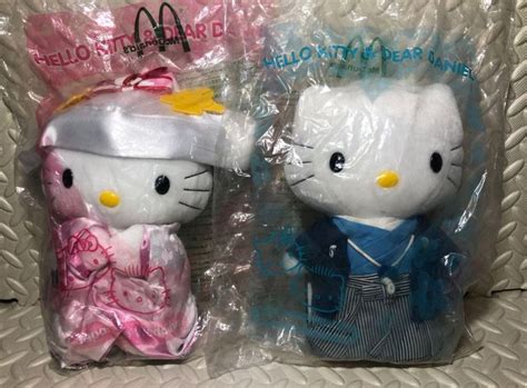絕版 全新未開封 Mcdonalds 麥當勞 Sanrio 三麗鷗 Hello Kitty 凱蒂貓 吉蒂貓 Dear Daniel 結婚和服公