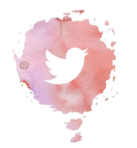 Pink Twitter Icon At Collection Of Pink Twitter Icon