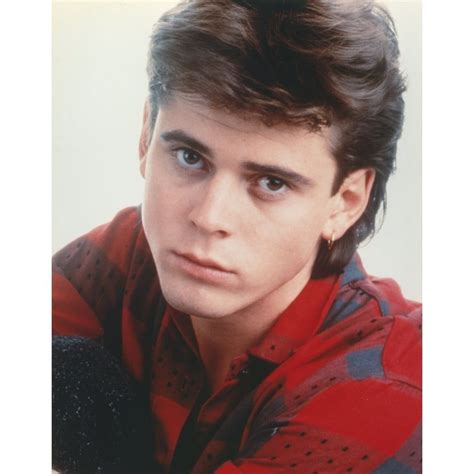 Portrait Of Thomas Howell In Red Checkered Shirt Photo Print 24 X 30