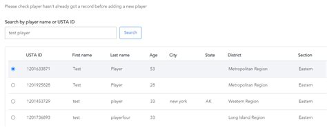 Manually Addremove Participants In Camps And Manually Edit Payment Status Usta Online Help Center
