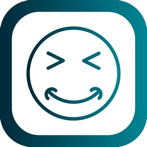 Grin Squint Vector Icon Design 21020538 Vector Art At Vecteezy