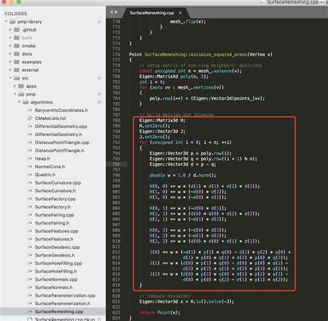 polygon mesh processing library — i ️la