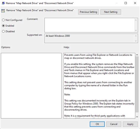 Remove Mapped Drive Options From File Explorer Gpo Edu It Tech Blog