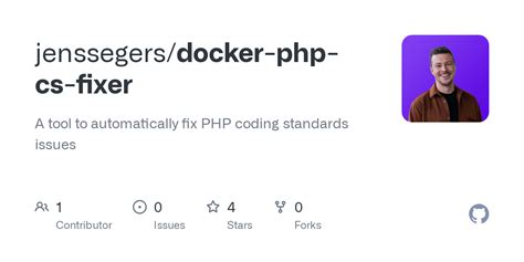 Github Jenssegersdocker Php Cs Fixer A Tool To Automatically Fix