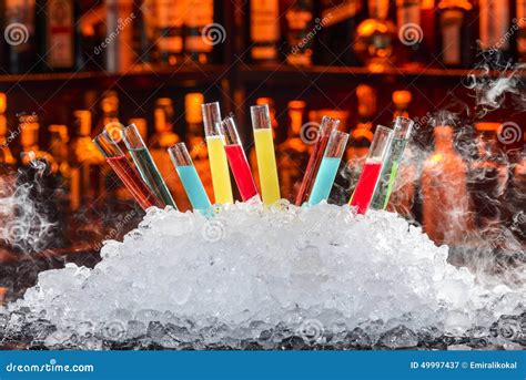 Colorful Cocktails Stock Image Image Of Alcohol Focus 49997437