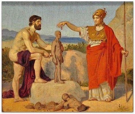 Prometheus Creating Man
