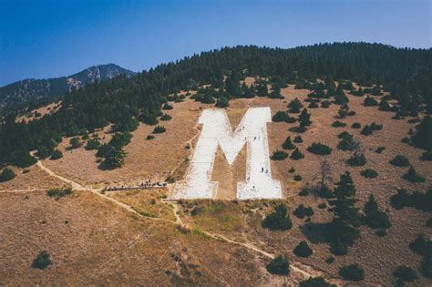 Hike The M In Bozeman Montana And Discover Natures Beauty
