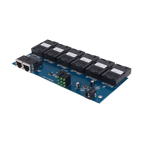 Inteprter Conmutador De Fibra Ethernet Portátil Profesional 20km