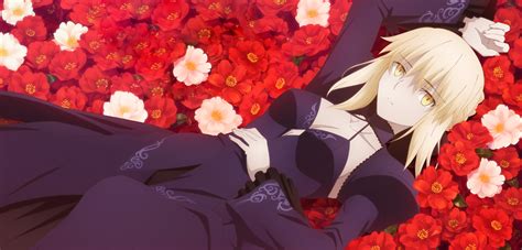 Saber Alter In Bloom Fategrand Order Hd Wallpaper