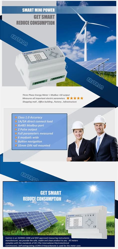 Sdm630m Ct 2c Dual Input Multifunction Power Meter Ct 1 5a Operation Rs485 Modbus Rtu Ce