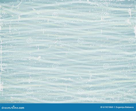 Vector Abstract Waves Background Stock Vector Illustration Of