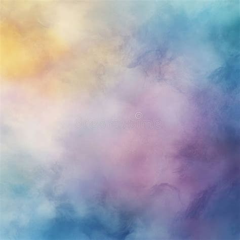 Soft Pastel Gradient Texture With Dreamy Colorful Hues Creating A Calm And Serene Atmosphere