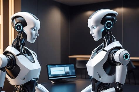 Premium Photo Generative Ai And Operational Serve Enable Two Ai