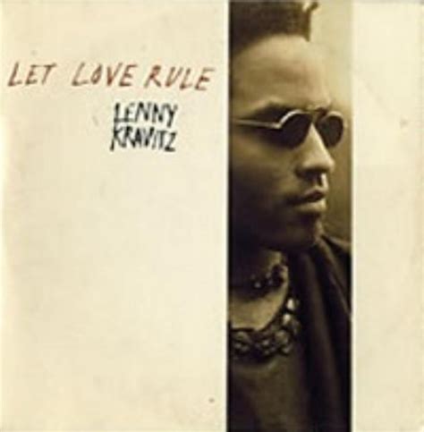 Lenny Kravitz Let Love Rule 1st Issue UK 3 CD Single CD3 30671