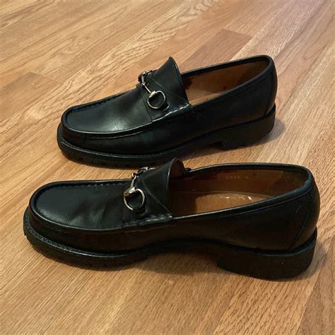 Gucci Black Patent Leather Dress Shoes Gem