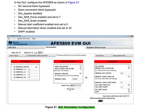 Afe5809evm Sonar How To Set Up Afe5809evm Gui For 200khz Signal Acquisition 数据转换器论坛 数据转换器