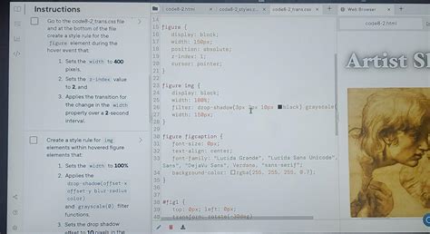 solved go to the code8 2 trans css file and at the bottom of