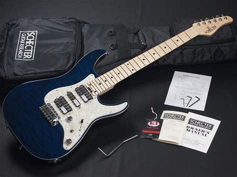SCHECTER SD 2 24 AL VTR BLU M 税込販売価格 145 200 新品 シンクロタイプのトレモロを搭載した数量限定のスポット生産モデル 浜松の中古楽器の買取