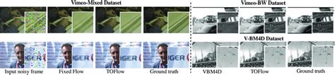 Comparison Between Different Frame Interpolation Algorithms Zoomed In