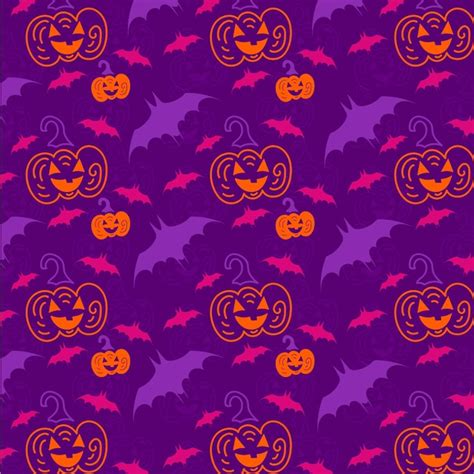 Premium Vector Halloween Pattern