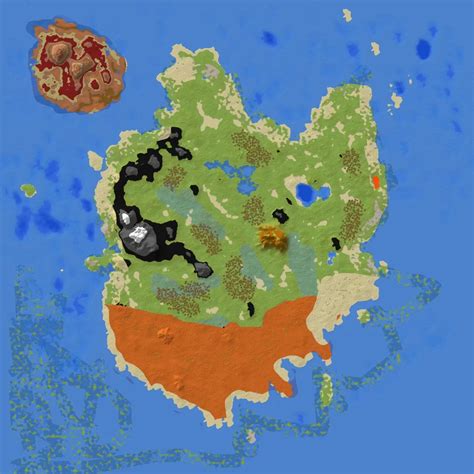 Multibiome Map 2k Minecraft Map