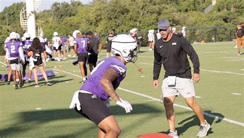 Tcu Football On The Mic Day 2 Kendal Briles And Joe Gillespie Tcu Sports
