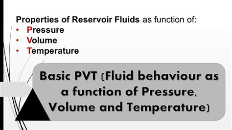 Pvt Properties Of Reservoir Fluids At Tristan Oflaherty Blog
