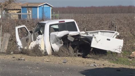 Man Dead After Colliding Into Semi Truck In Fresno