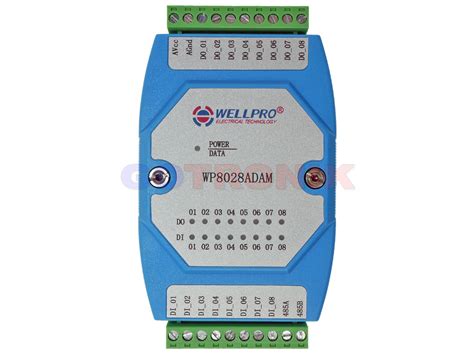 Wp8028adam 8di 8 Cyfrowych Wejść 8do Wyjść Digital Output Otwarty