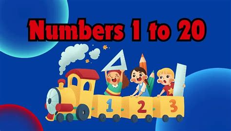 Count 1 20 Number Names 1 To 20 Number Spelling Learn Numbers